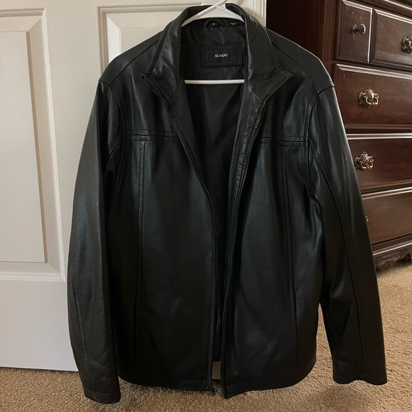 Alfani | Jackets & Coats | Alfani Leather Jacket | Poshmark